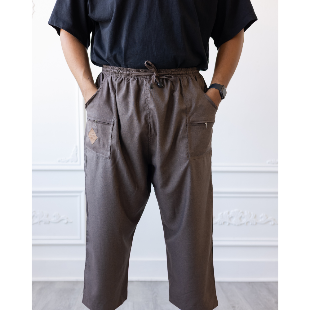 Sunnah Thobe Pants (Cedar brown) Styles May Vary.