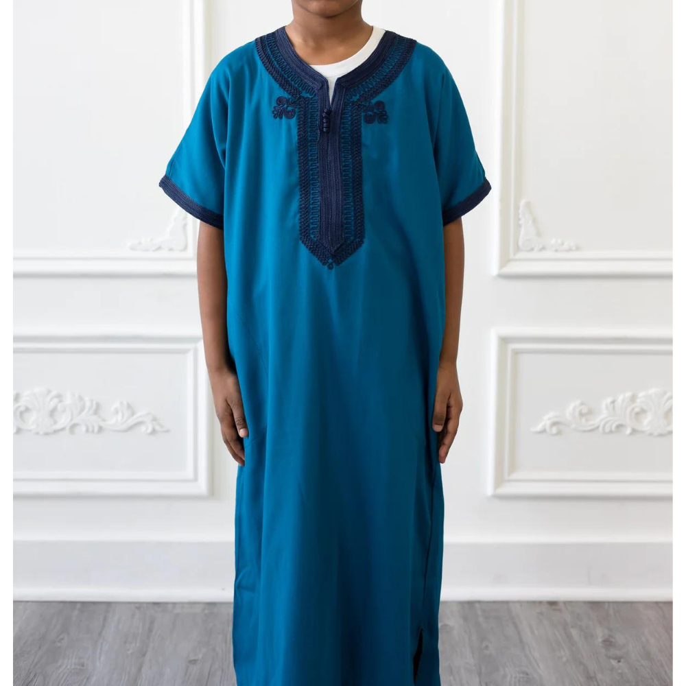 Mini Muslim Boys Moroccan Thobe